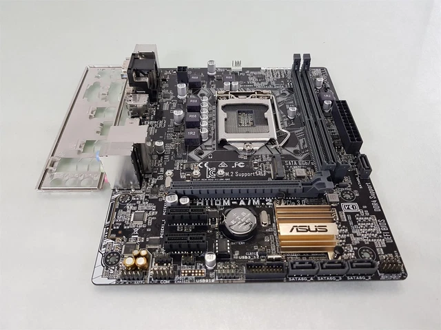 ASUS H110M-A/M.2 SOCKET LGA1151 DDR3 Micro ATX Motherboard With I/O ...