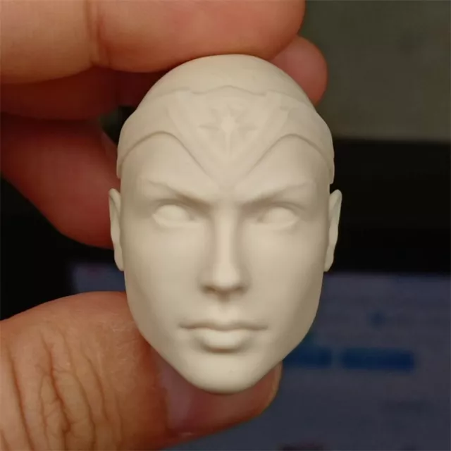 CUSTOM 1/6 SCALE The Wonder Woman Gal Gadot Head Sculpt Unpainted Fit ... CUSTOM 1/6 SCALE The Wonder Woman Gal Gadot Head Sculpt Unpainted Fit ...