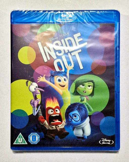 INSIDE OUT BLU RAY SEALED Disney Pixar Film £3.25 - PicClick UK