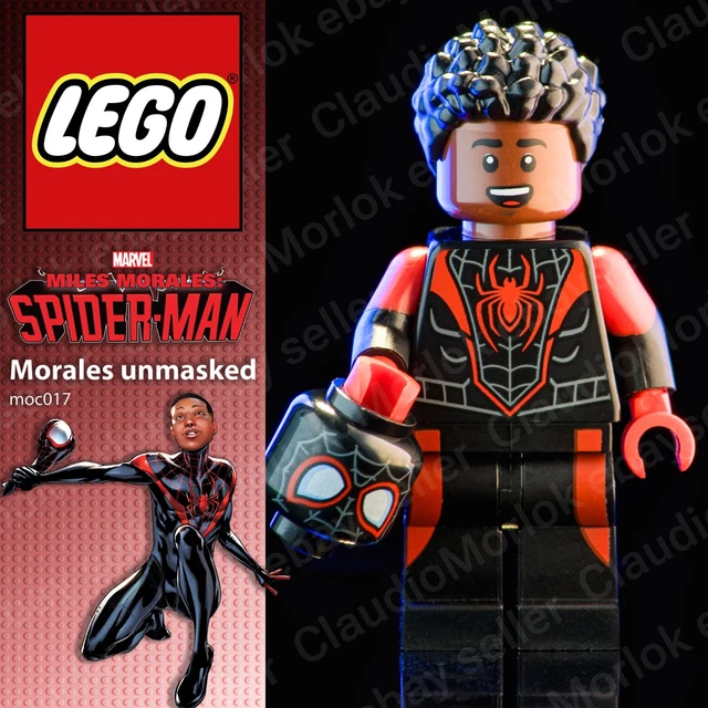 LEGO MILES MORALES Figura Spider-Man Marvel Set Supereroi 76225 EUR 29 ...