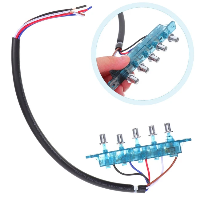 RANGE HOOD PART 5-Button Switch Control Panel Compatible With Multiple ...