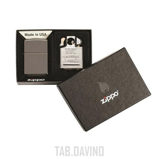 ZIPPO BRIQUET AND Pipe Insert Combo zippo Original Amérique EUR 40,95 ...