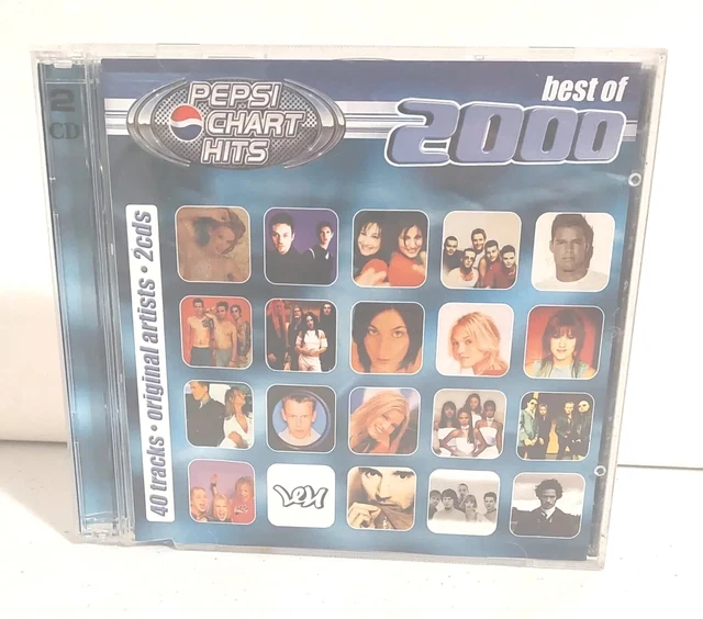PEPSI CHART HITS: Best of 2000 [2CDs, 40 Orig. Tracks & Artists] Free ...