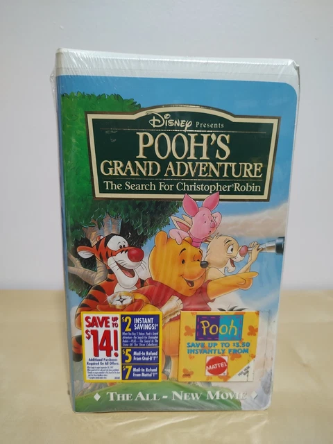 1997 WALT DISNEY Classic Pooh's Grand Adventure VHS Brand New Clam ...