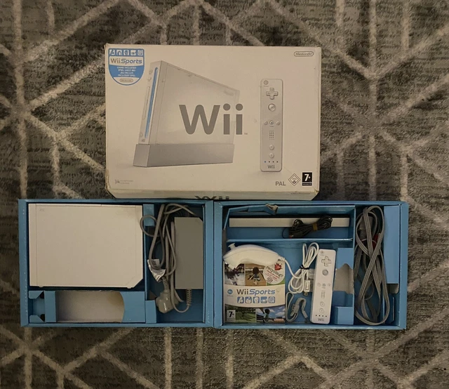 NINTENDO WII SPORTS Console Boxed White £54.99 - PicClick UK