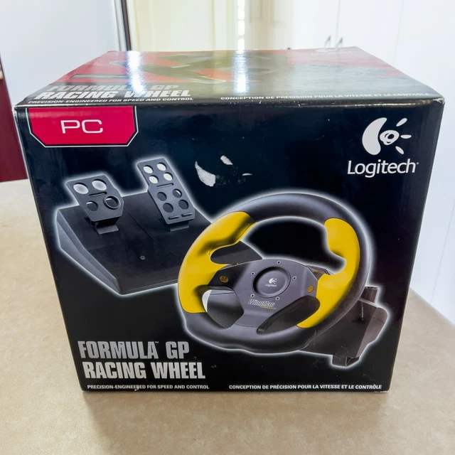LOGITECH WINGMAN FORMULA GP Racing Wheel - PC & Mac - Sealed Box $219. ...