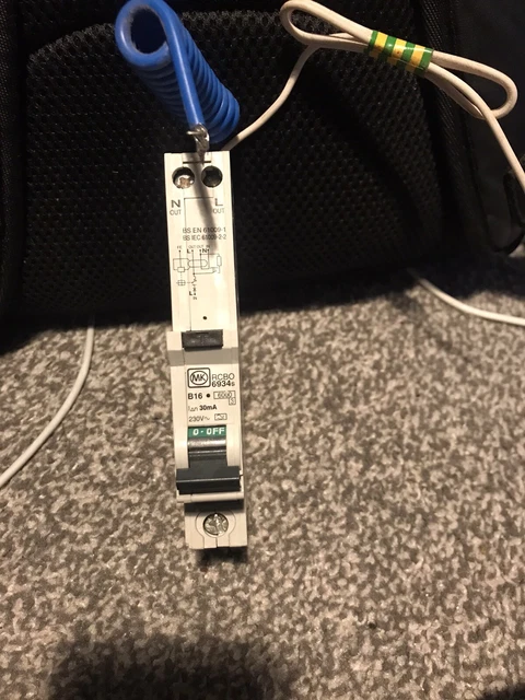 MK RCBO 16 Amp 30mA Type B 16A Sentry B16 06934S 6934S £28.15 - PicClick UK