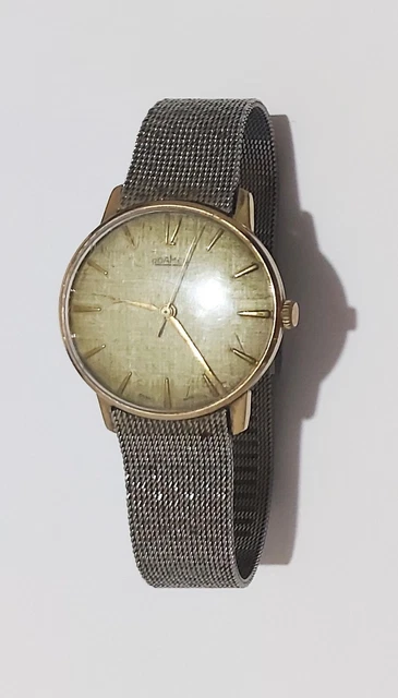 &VINTAGE& MEN'S ROAMER& Hand Winding Wristwatch Watch. SWISS MADE. VG ...