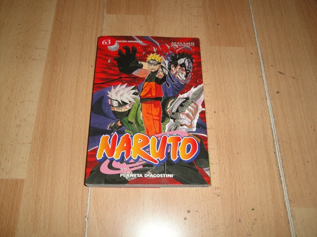 NARUTO NUMERO 63 Manga De Masashi Kishimoto De Planeta Usado En Buen ...