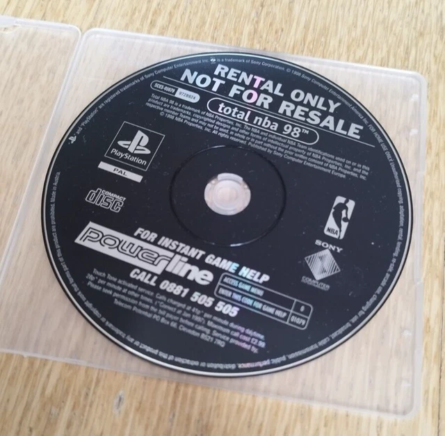 TOTAL NBA 98 for PS1 - Disc Only £5.99 - PicClick UK