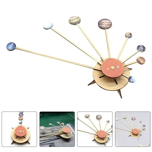 DIY ASTRONOMICAL SCIENCE Planetary Model Educational Solar System Model ...