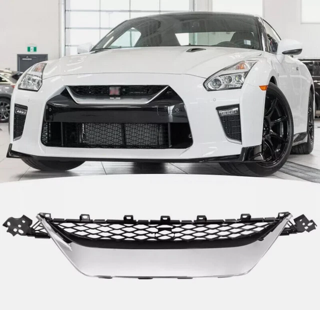 FOR GTR R35 Facelifted Conversion Front Bumper Upper Grill From CBA DBA ...