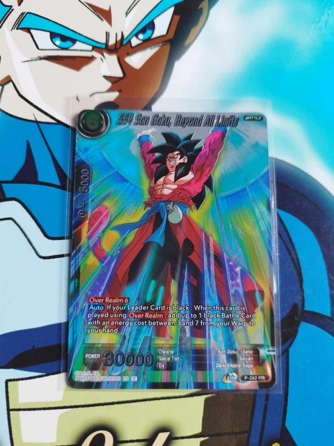CARTE DRAGON BALL Super Son Goku, Beyond All Limits P-262 PR mb01 EUR 2,90 - PicClick FR