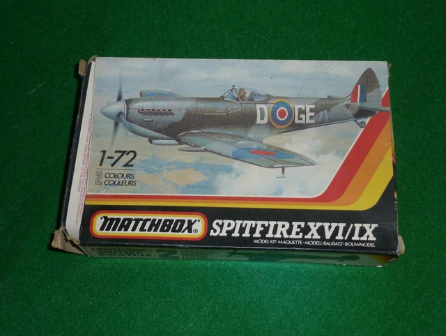 MATCHBOX SPITFIRE XVI/IX 1:72 scale £5.00 - PicClick UK