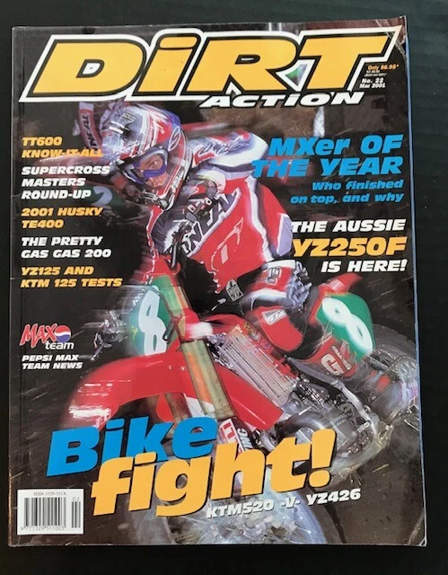 DIRT ACTION MAGAZINE March 2001 Issue £5.21 - PicClick UK
