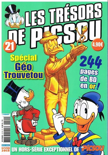 LES TRÉSORS DE Picsou 21 H Spécial Géo Trouvetou EUR 8,00 - PicClick FR