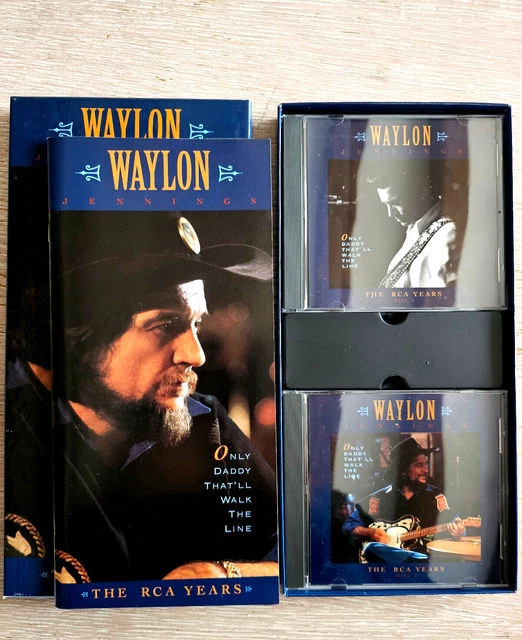 WAYLON JENNINGS THE Rca Years 2 Cd Box Set Usa 1993 With Booklet EUR 20 ...
