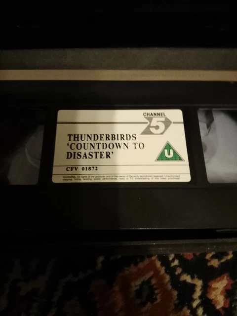 THUNDERBIRDS, COUNTDOWN TO Disaster VHS Video £2.29 - PicClick UK