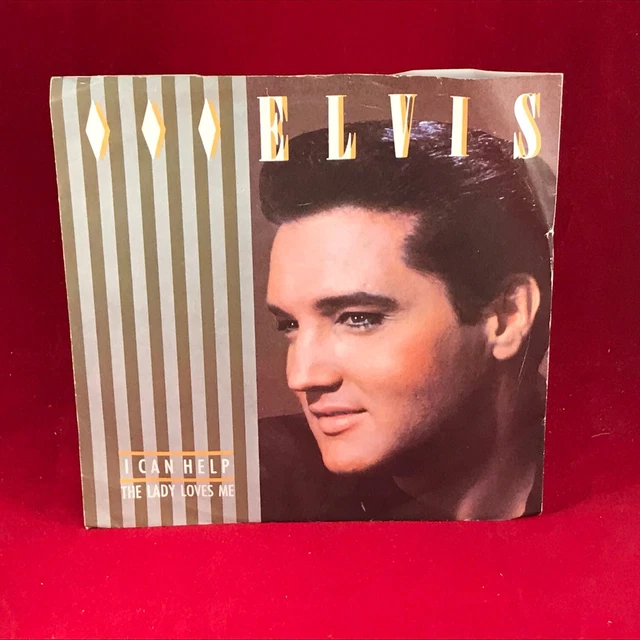 ELVIS PRESLEY I Can Help 1983 UK 7" vinyl single EXCELLENT CONDITION A ...