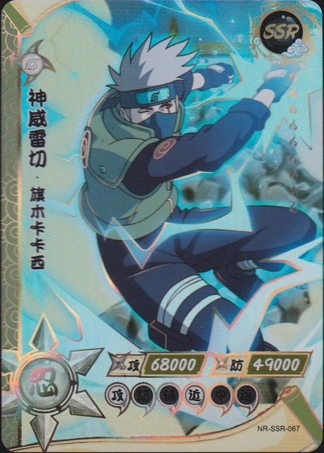 KAYOU NARUTO TCG - Kakashi Hatake NR-SSR-067 - Holo - Full Art - Chinesisch EUR 2,59 - PicClick DE
