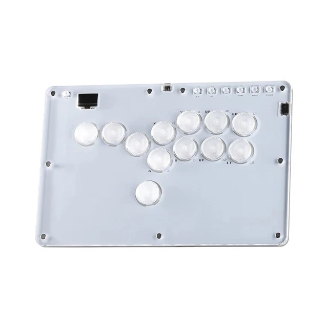 12KEYS ARCADE JOYSTICK Leverless Controller Controller for PC/ //9437 £ ...