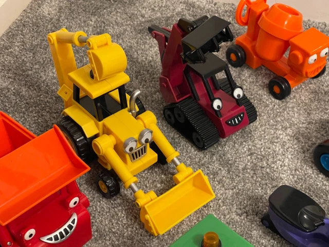BOB THE BUILDER 7X Vehicles Bundle Lofty Dizzy Roley Muck Scoop Zoomer ...