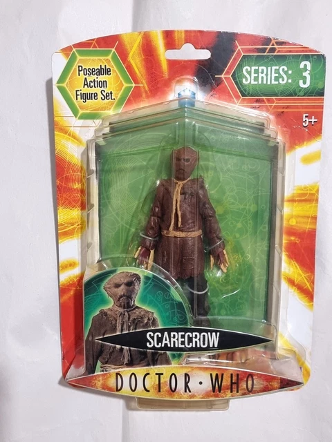 DOCTOR WHO ACTION Figure Scarecrow With Brown Tie 10Th Tenth Dr Series ...
