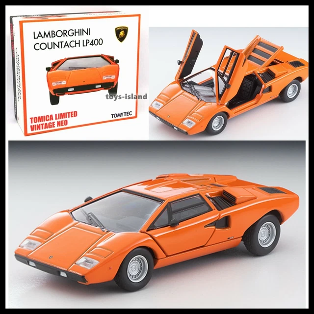 TOMICA LIMITED VINTAGE NEO TOMYTEC LV-N Lamborghini Countach LP400 ...
