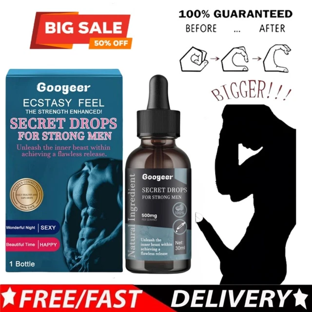 MEN'S DROPS SECRET Drops for Strong Men,Male Supplement Drops 30ML Hot ...