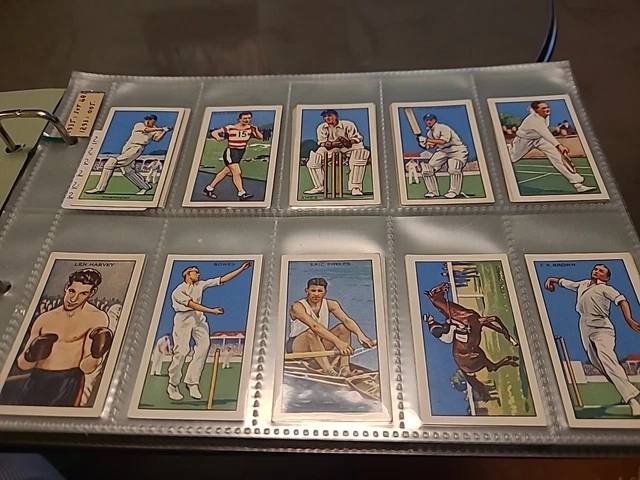 PARK DRIVE CIGARETTE Cards Champions 2nd Series 1935 Complete Set 48 Nr ...