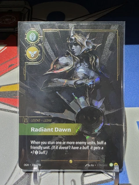 RIFTBOUND TCG - Leona Legend - Radiant Dawn - OGN • 306/298 ...