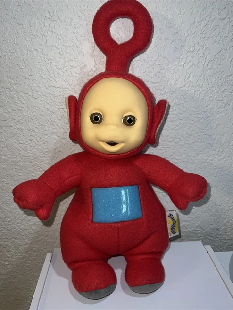 VINTAGE 1998 TELETUBBIES Red Po Talking Plush Toy Playskool Tested ...