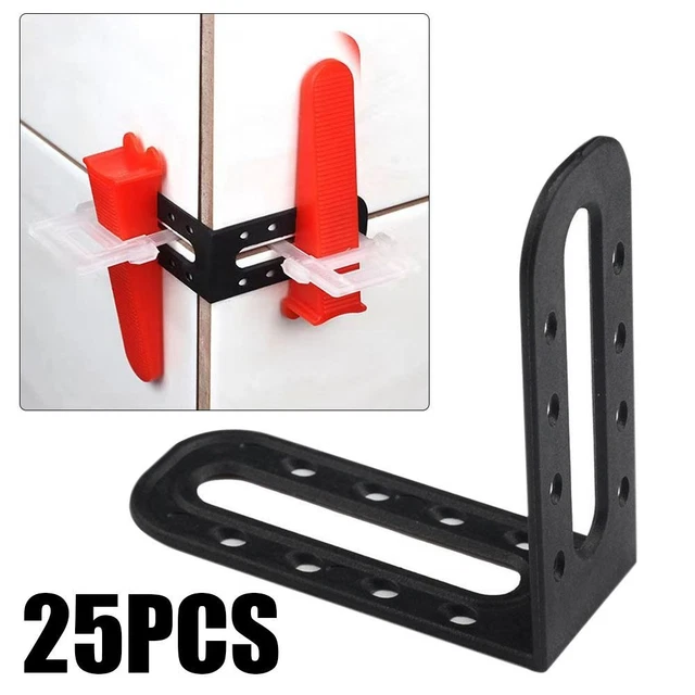 LEVELING ANGLE SYSTEM External Corner Tile Leveling Spacers Leveler ...
