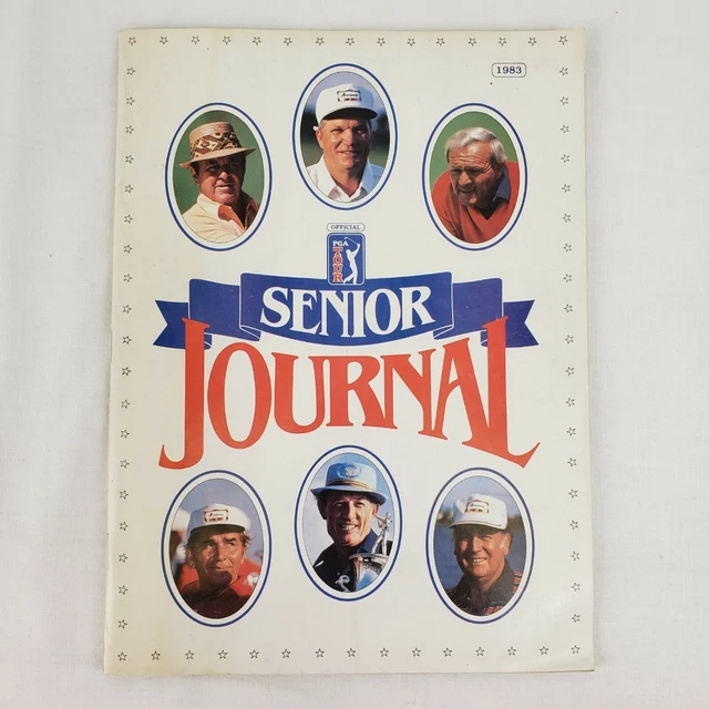 VINTAGE 1983 PGA Tour Senior Journal Golf Magazine £3.74 - PicClick UK