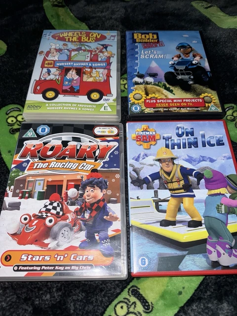 FIREMAN SAM - Roary the racing car - Wheels on the bus - Bob the ...