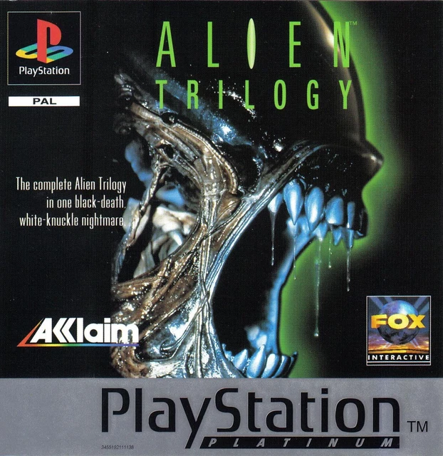 ALIEN TRILOGY FOR Sony Playstation 1 PSOne PS1 - UK - FAST DISPATCH £9. ...