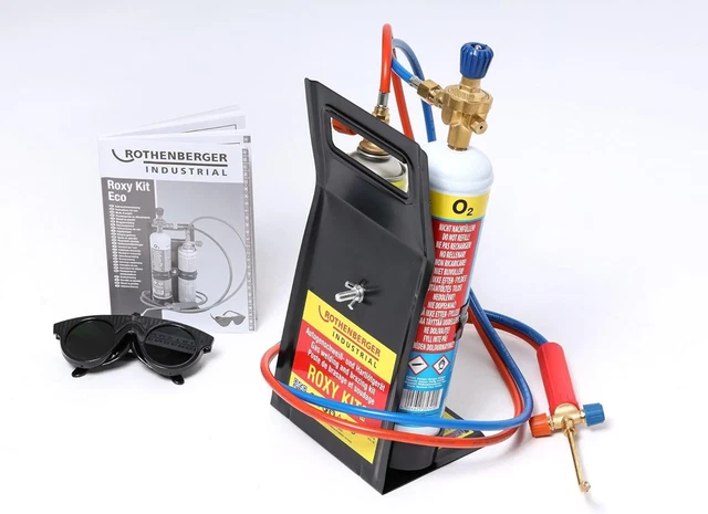 ROTHENBERGER ROXY KIT Eco Autogenschweißgerät Hartlötgerät Schweißgerät ...