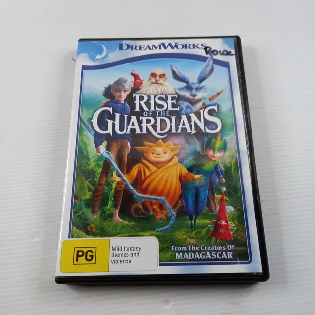 RISE OF THE Guardians DVD (Region 4) DreamWorks Animated Adventure ...