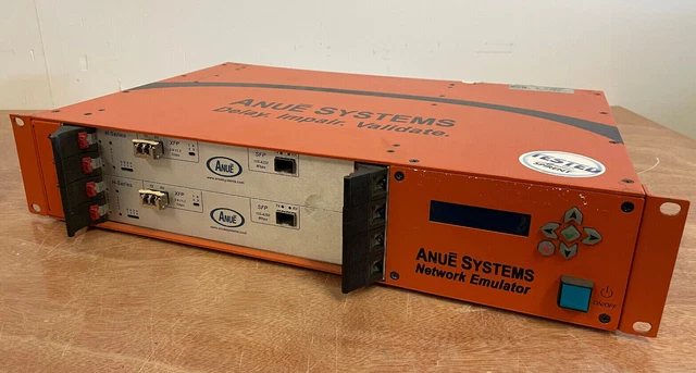 ANUE SYSTEMS CKL-2U network emulator with 2x h-series cards $2,499.95 ...