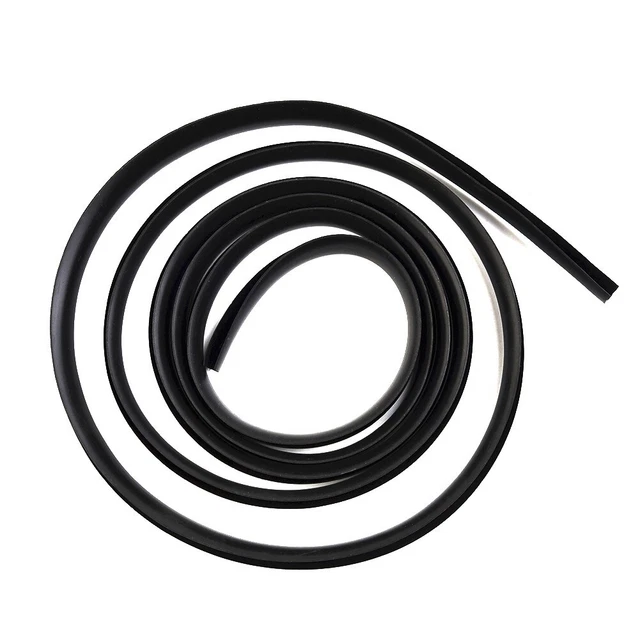 REDUCE ABNORMAL NOISE with Black Rubber Car Door Casement Trim Seal ...
