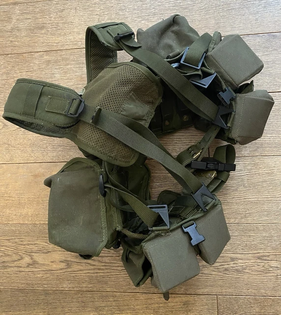 BRITISH ARMY PLCE OD Green Webbing £30.00 - PicClick UK
