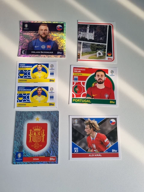 TOPPS UEFA EURO 2024 Germany Official Stickers Collection Euro 2024 ...