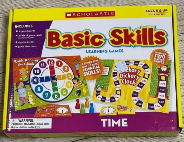 BASIC SKILLS LEARNING Games Vowel Sounds AGES 5 & UP Scholastic EUR 13 ...