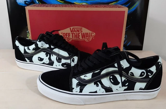 VANS OLD SKOOL "Alien Ghosts" Glow In The Dark Rare Size Ships Fast ...