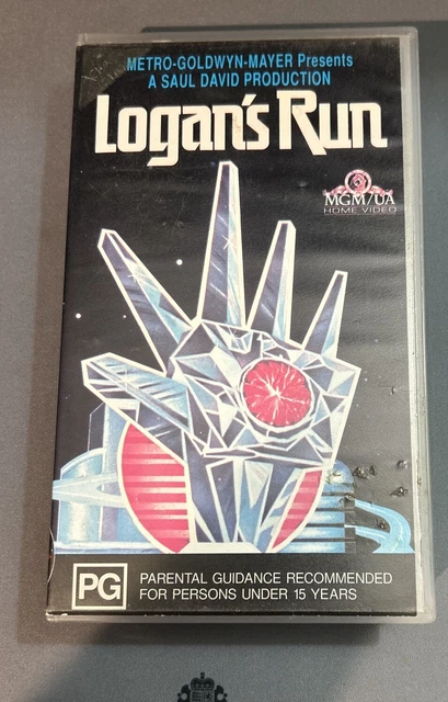 LOGAN'S RUN *HTF* Rare VHS PAL 1994 Like New! $9.95 - PicClick AU