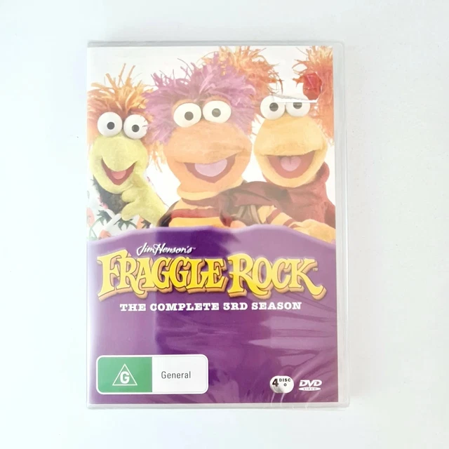 FRAGGLE ROCK THE Complete 3rd & 4th Seasons DVDs (8x Discs) R4 Brand ...