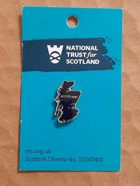 NATIONAL TRUST FOR Scotland MAP Charity Pin Badge £9.95 - PicClick UK