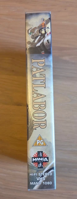 PATLABOR 1 - Mobile Police The Movie VHS (1991) MANGA ANIME (Dubbed) £2 ...