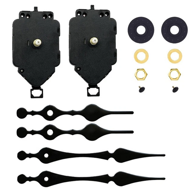 CLOCK REPAIR PROJECTS Clock Mechanism Clock Movement Kit Clear ...