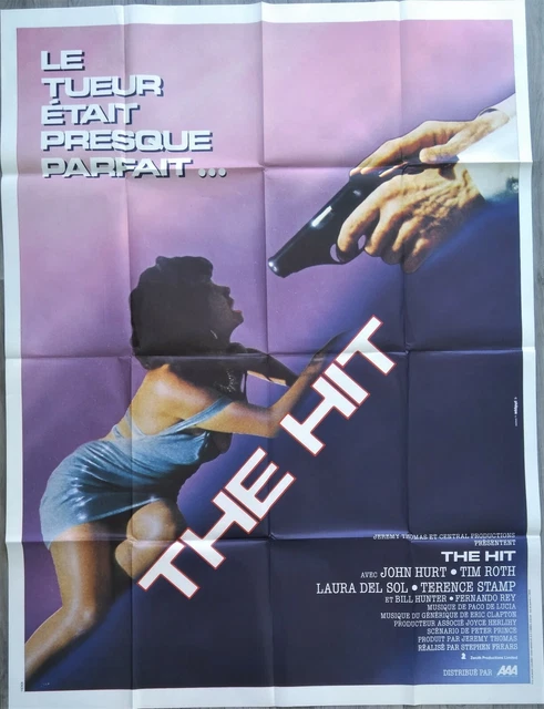 THE HIT/STEPHEN FREARS/JOHN Hurt/Terence Stamp/Poster 120X160Cm/French ...